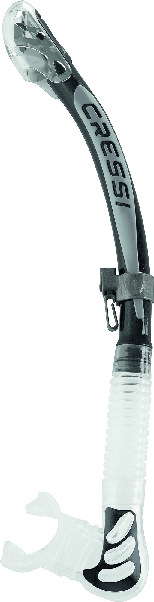 Cressi+Alpha+Ultra+Dry+Snorkel+Black%2Fsilver+ES258055 for sale online ...